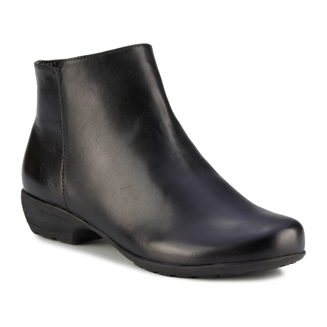 Ezra Black Leather Ankle Boots – SPECIAL FEETURES